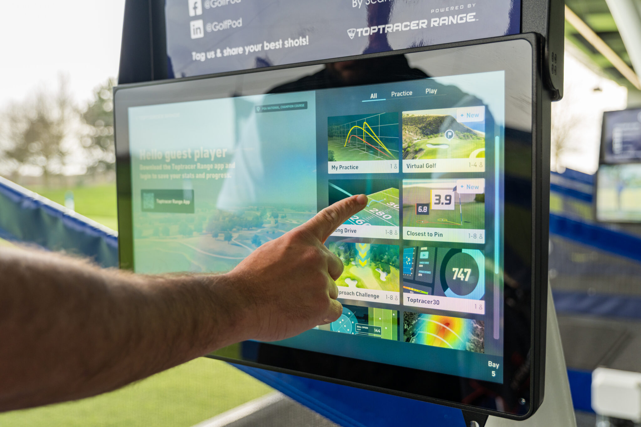 GolfPod | The Anywhere Driving Range